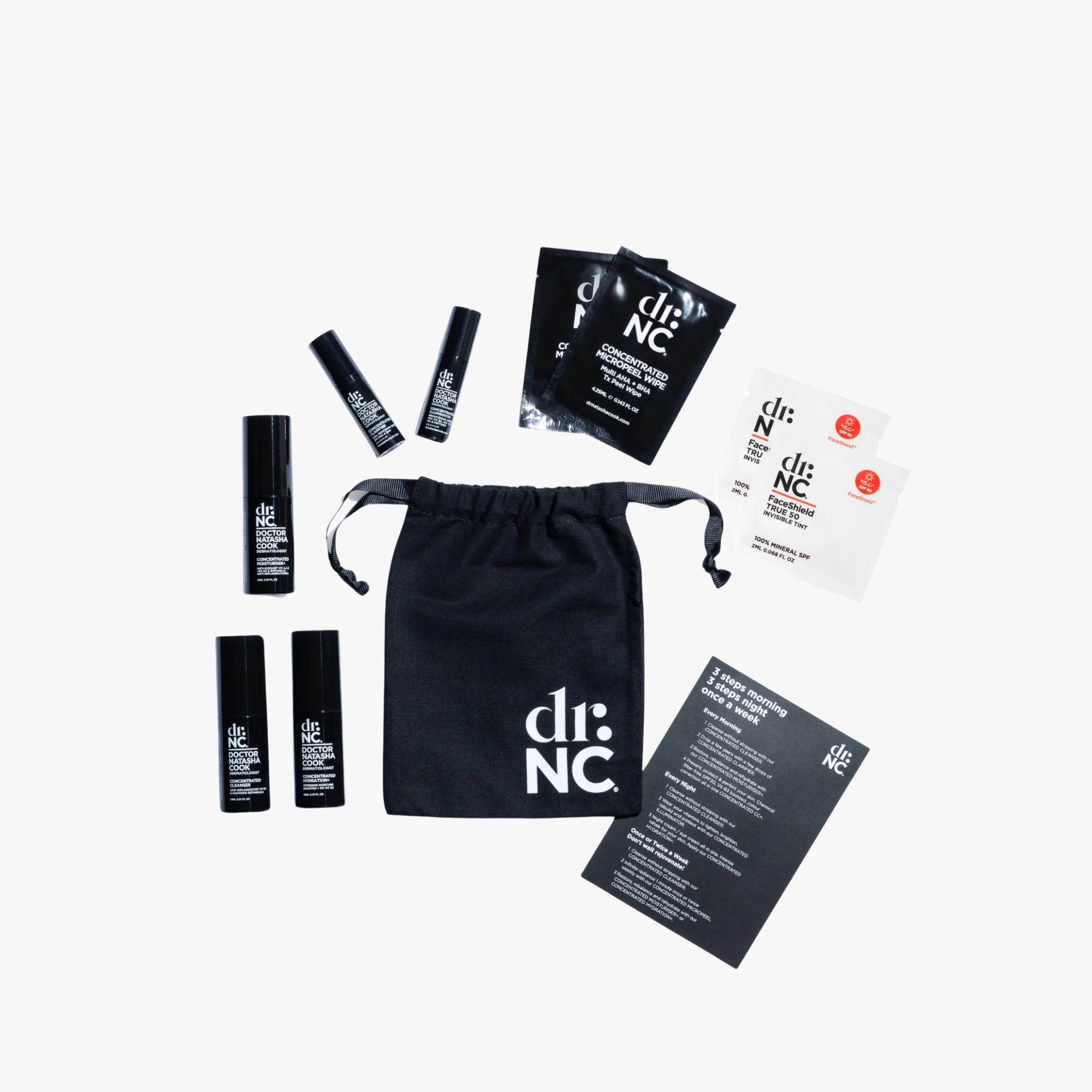 Travel Essentials Mini Kit - Dr Natasha Cook Skincare – The Clinic