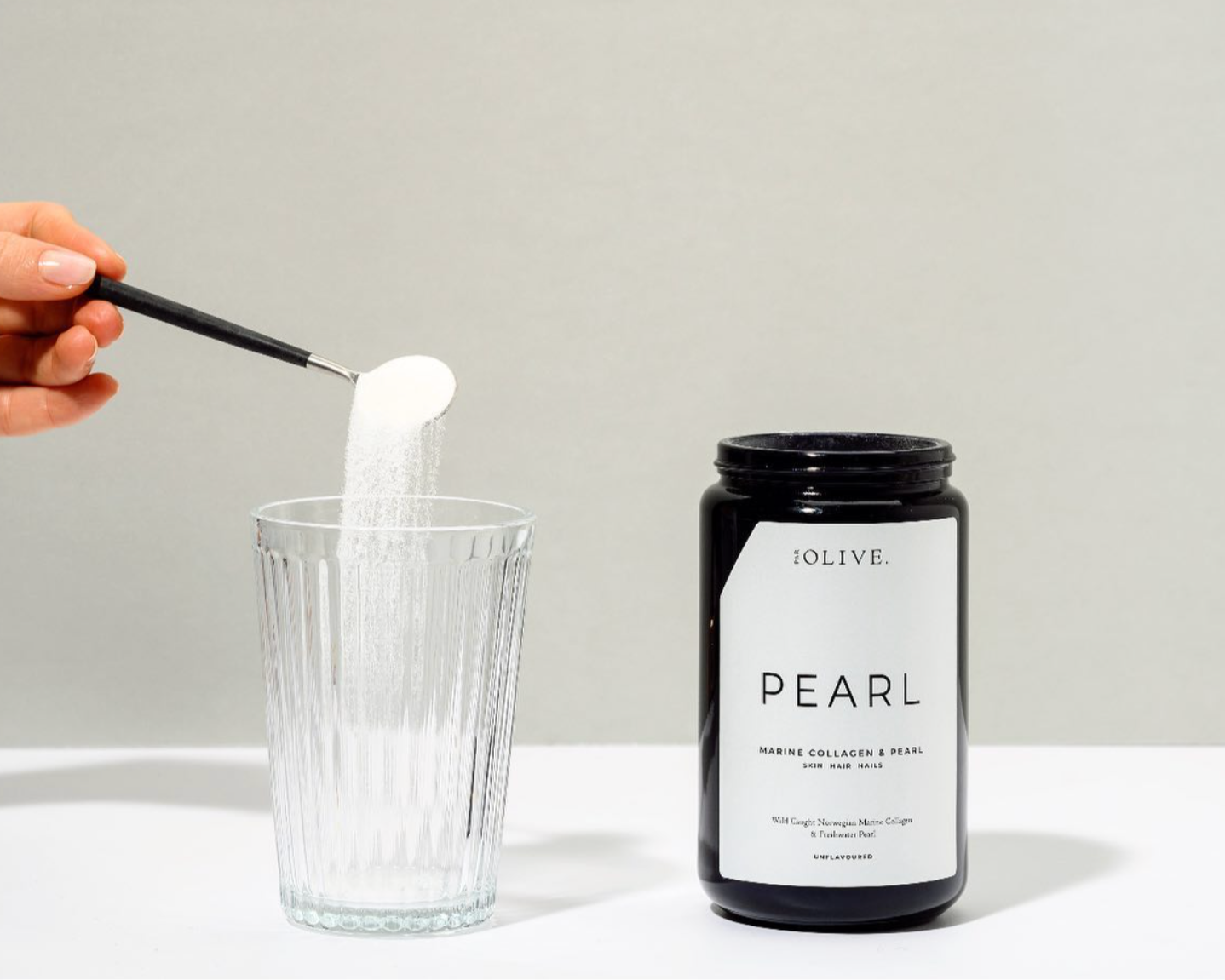 Par Olive | Pearl Marine Collagen Superpowder (Organic Coconut) – The ...